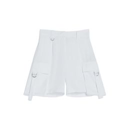 Bershka Shorts Damen Gr&ouml;&szlig;e 40 wei&szlig;