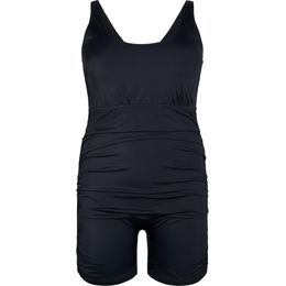 Swim By Zizzi Badeanzug 'Basic' Damen Gr&ouml;&szlig;e 4XL schwarz