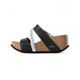 Bayton Sandals female size 42 Black / Silver