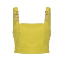 Influencer Top Damen Gr&ouml;&szlig;e L limone