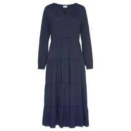 Lascana Kleid Damen Gr&ouml;&szlig;e 38 marine Winterkleid