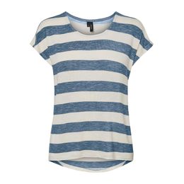 V&eacute;ro Moda VERO MODA Shirt 'VMWide' female size L Dusty blue / White