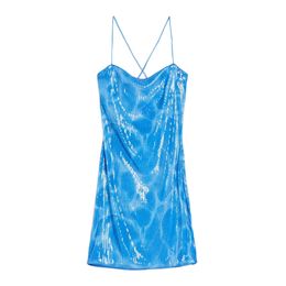 Bershka Kleid Damen Gr&ouml;&szlig;e 42 hellblau