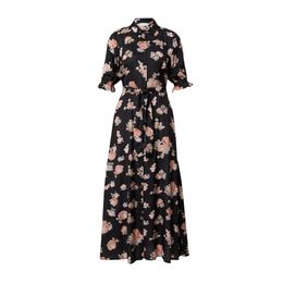 Kaffe Kleid 'Velana' Damen Gr&ouml;&szlig;e 36 blau / hellbraun / orange / schwarz Sommerkleid