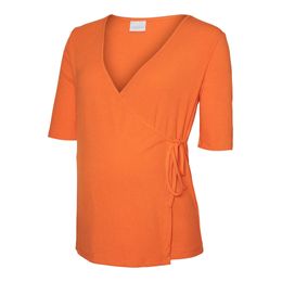 MAMALICIOUS Umstand Shirt 'Alaia' Damen Gr&ouml;&szlig;e XL orange