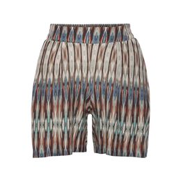 Vivance Shorts Damen Gr&ouml;&szlig;e 54 taubenblau / taupe / rostrot / schwarz