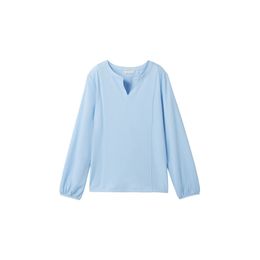 Tom Tailor Bluse Damen Gr&ouml;&szlig;e M opal / hellblau