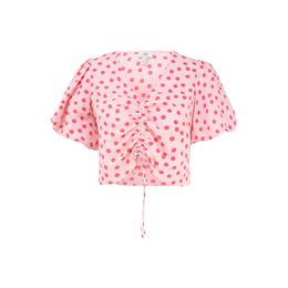 River Island Petite Bluse Damen Gr&ouml;&szlig;e S pink / rosa