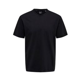 Only & Sons Only & Sons Shirt 'Max' male size XXXL Black