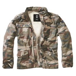 Brandit Jacke 'Britannia' Herren Gr&ouml;&szlig;e 5XL dunkelbeige / mokka / anthrazit / khaki