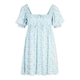 A&eacute;ropostale Kleid Damen Gr&ouml;&szlig;e 34 hellblau / gr&uuml;n / rosa