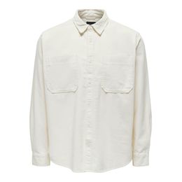 Only & Sons Only & Sons Hemd 'ONSAlp' Herren Gr&ouml;&szlig;e XL wollwei&szlig;