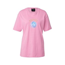 In Private Studio T-Shirt 'BIANCA'S' Damen Gr&ouml;&szlig;e L hellblau / gelb / pink / wei&szlig;