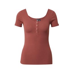 Pieces Shirt 'PCKitte' female size M Rusty red