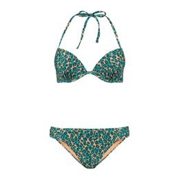 Shiwi Bikini 'LUCA' Damen Gr&ouml;&szlig;e XXL nachtblau / petrol / apricot