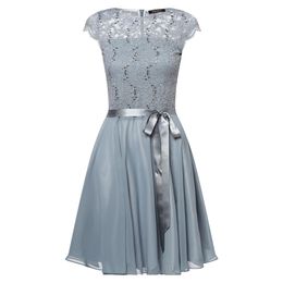 Swing Kleid Damen Gr&ouml;&szlig;e 30 rauchblau