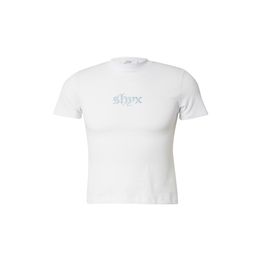 SHYX T-Shirt 'Sharli' Damen Gr&ouml;&szlig;e L hellblau / wei&szlig;