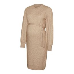 MAMALICIOUS Umstand Kleid 'New Anne' Damen Gr&ouml;&szlig;e XXL beigemeliert