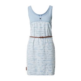 alife and kickin Alife & Kickin Kleid 'DoiaAK B' Damen Gr&ouml;&szlig;e 36 hellblau / wei&szlig;
