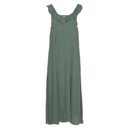 Lascana Sommerkleid Damen Gr&ouml;&szlig;e 34 dunkelgr&uuml;n Winterkleid