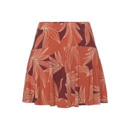 Lascana Hosenrock Damen Gr&ouml;&szlig;e 50 beige / rostrot / burgunder