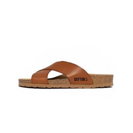 Bayton Pantolette 'Gomera' Damen Gr&ouml;&szlig;e 41 camel
