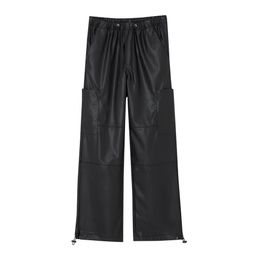 Pull&Bear Pull&bear Hose Damen Gr&ouml;&szlig;e 40 schwarz