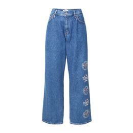 Tommy Jeans Jeans 'Betsy' Damen Gr&ouml;&szlig;e 32 blue denim / rot / wei&szlig;