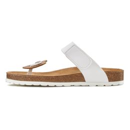 Lascana T-Bar Sandals female size 38 Light brown / Light purple / White