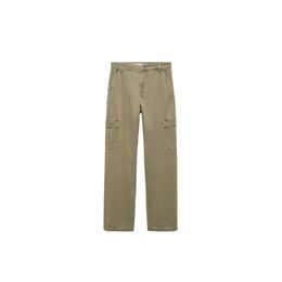 Mango Jeans 'Newcargo' Damen Gr&ouml;&szlig;e 24/25 khaki