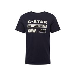 G-Star Raw G-star T-Shirt 'Graphic 8' Herren Gr&ouml;&szlig;e XXS dunkelblau / wei&szlig;