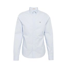 Gant Hemd Herren Gr&ouml;&szlig;e M navy / hellblau / karminrot / silber
