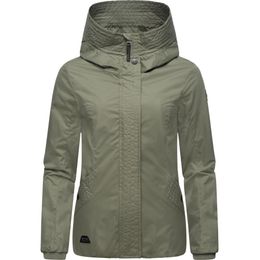 Ragwear Funktionsjacke 'Vannesa' Damen Gr&ouml;&szlig;e L gr&uuml;n / schwarz