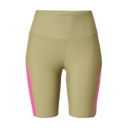 Urban Classics Sporthose Damen Gr&ouml;&szlig;e XS khaki / pink