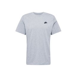 Nike Sportswear T-Shirt 'Club' Herren Gr&ouml;&szlig;e XS navy / graumeliert