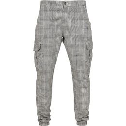 Urban Classics Cargohose Herren Gr&ouml;&szlig;e 31/32 graumeliert / wei&szlig;