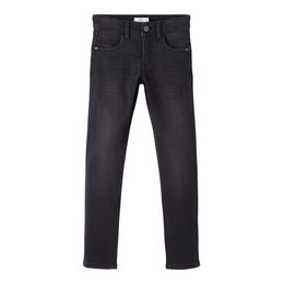 name it Jeans 'Silas' Jungen Gr&ouml;&szlig;e 104 black denim