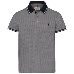 Almsach Trachten-Poloshirt Grau (Gr&ouml;&szlig;e: M)