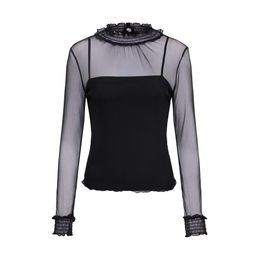Urban Classics Bluse Damen Gr&ouml;&szlig;e L schwarz