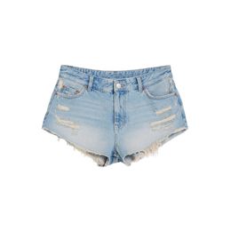 Bershka Shorts Damen Gr&ouml;&szlig;e 32/34 hellblau