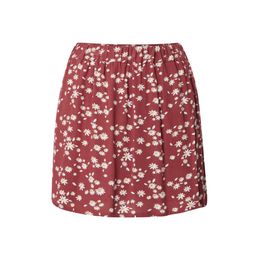 ABOUT YOU Rock 'Emma' Damen Gr&ouml;&szlig;e 34 beige / rot