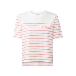 Lascana T-Shirt Damen Gr&ouml;&szlig;e XS pastellpink / rot / wei&szlig;
