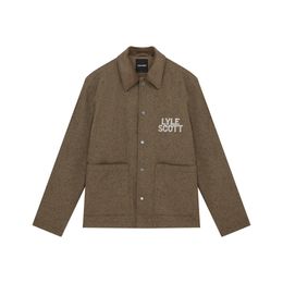 Lyle & Scott Lyle & Scott Between-Season Jacket male size XS Light brown / Anthracite / White