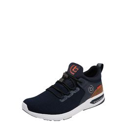 Bugatti Sneakers male size 40 Dark blue / Brown / Anthracite / Neon red