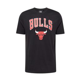 New Era T-Shirt 'NOS NBA CHIBUL' Herren Gr&ouml;&szlig;e S rot / schwarz / wei&szlig;