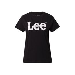 Lee Shirt 'LOGO TEE' Damen Gr&ouml;&szlig;e M schwarz / wei&szlig;