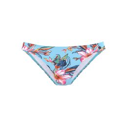 Lascana Bikini Bottoms female size XS Blue / Orange / Light pink / White