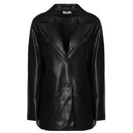 Influencer Blazer 'Faux' Damen Gr&ouml;&szlig;e 38 schwarz