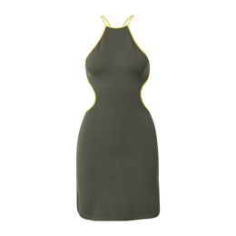About You X Chiara Biasi Kleid 'Luzia' Damen Gr&ouml;&szlig;e 34 gelb / khaki