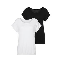 VIVANCE by LASCANA Shirt female size XS/S Black / White